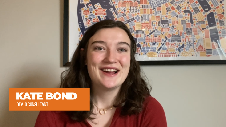 Dev10 Kate Bond: Then and Now